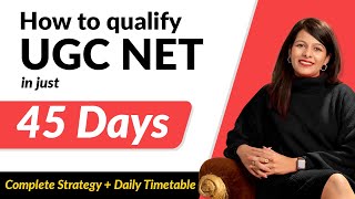 Ugc Net December 2024 The Ultimate 45 Day Ugc Net Study Plan Detailed ...