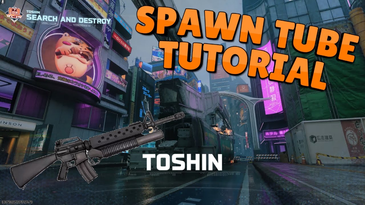 Black Ops 7 Spawn Tube Tutorial Toshin Youtube