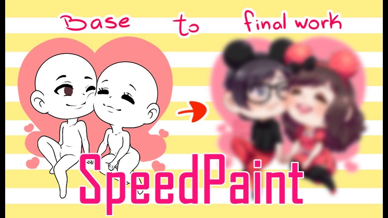Ych Chibi Commission Speedpaint Paint Tool Sai Youtube