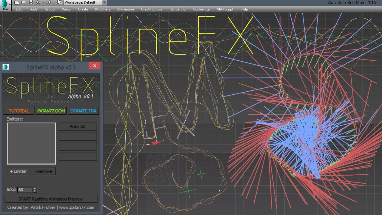 Splinefx Maxscript Alpha Youtube