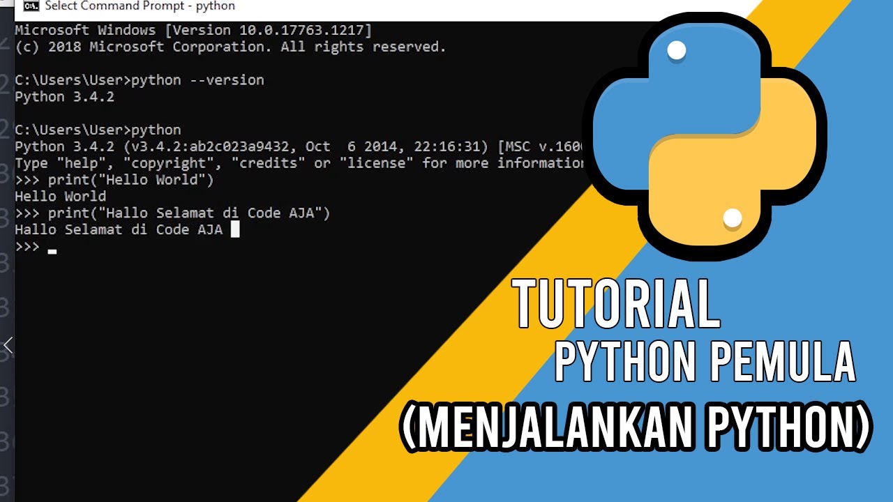 Tutorial Python Pemula Menjalankan Python 2020 Youtube
