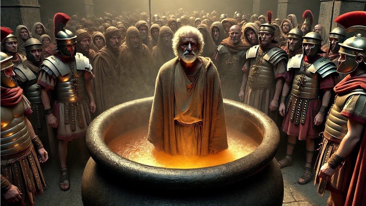 The Apostle John How He Survived Being Boiled In Oil By Emperor