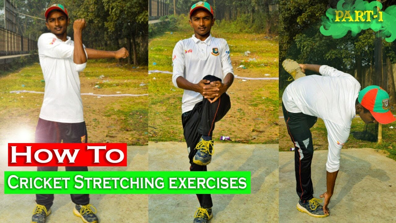 How To Do It Cricket Stretching Exercises L Cricket Exercises Video