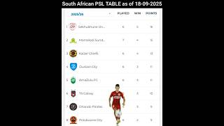 The Most Recent Updates Of The South African Premier Soccer League ...