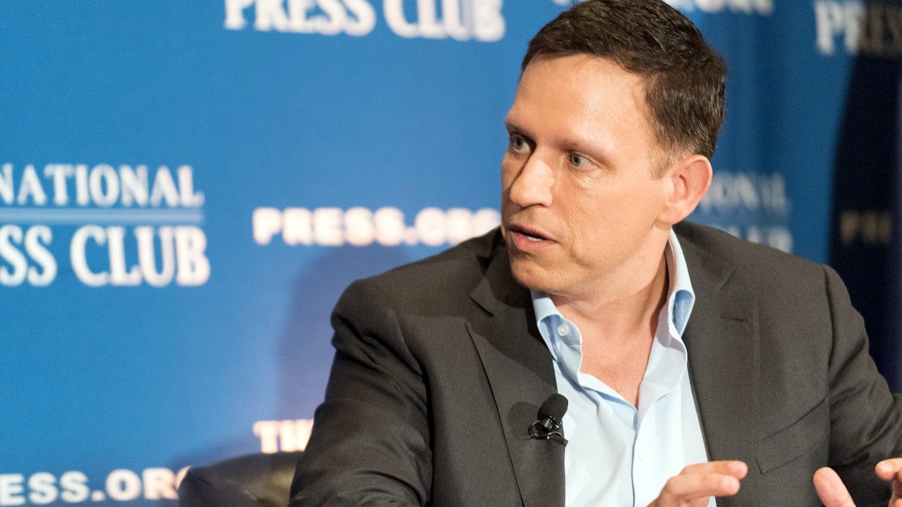 Peter Thiel Speaks At The National Press Club Youtube