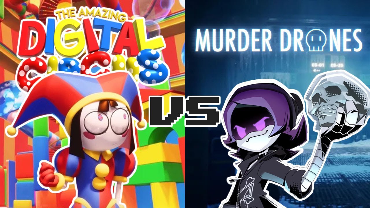 Digital Circus Vs Murder Drones Solved With Science Youtube