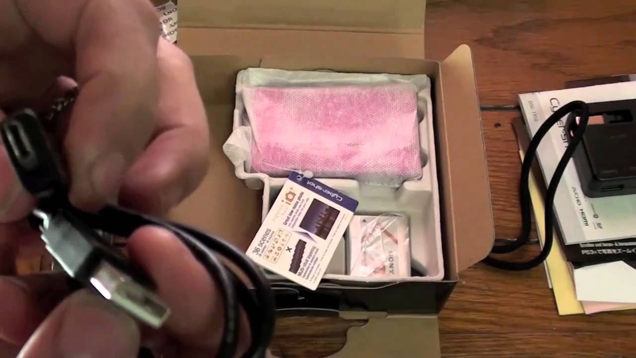 Sony Cybershot Dsc Tx10 Unboxing Youtube