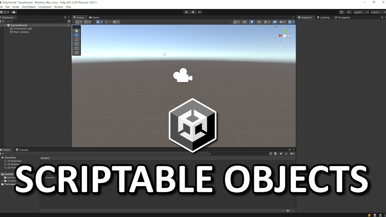 How To Create Scriptable Objects Unity Tutorial Youtube