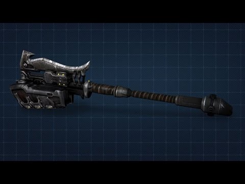 Halo Gravity Hammer Replica Youtube