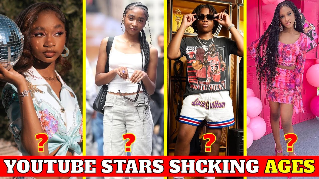 Shocking Truth About Youtube Stars Ages You Won T Believe Part 2 Youtube