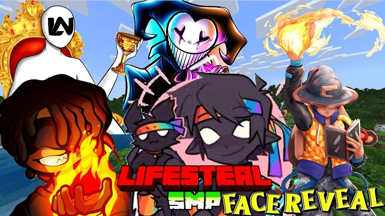 Every Lifesteal Smp Member Face Reveal Ft Flamefrags Spokeishere Youtube