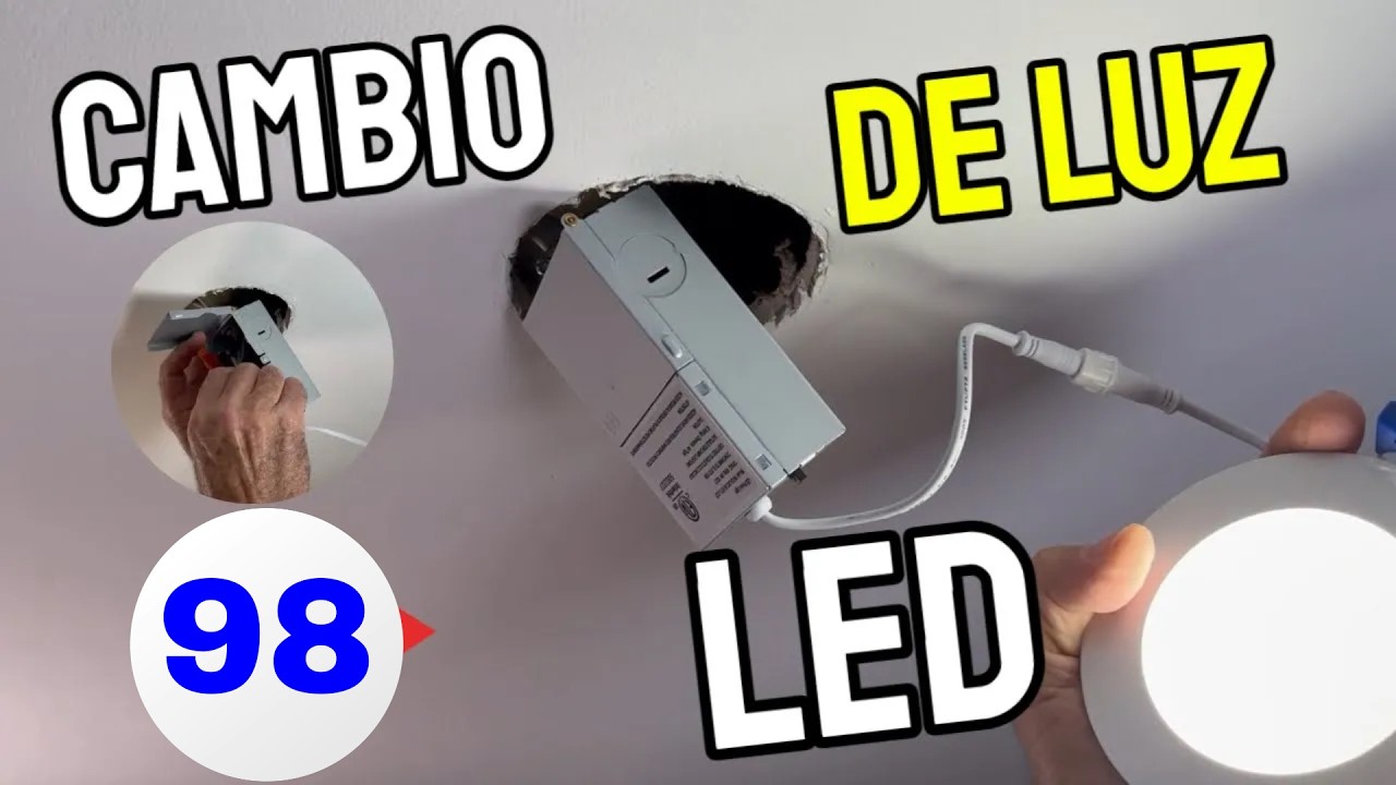 Como Cambiar Una Luz Led Youtube