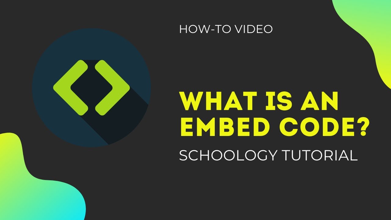 What Is The Video Embed Code At Angeline Barron Blog