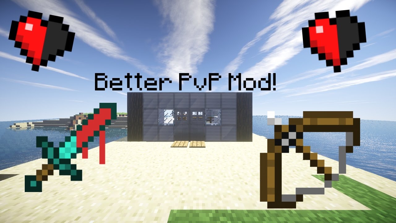 Minecraft Mod Showcase Better Pvp Mod Youtube
