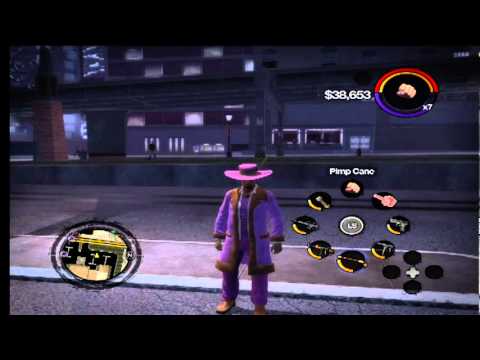Saints Row 2 Pimp Cane Youtube