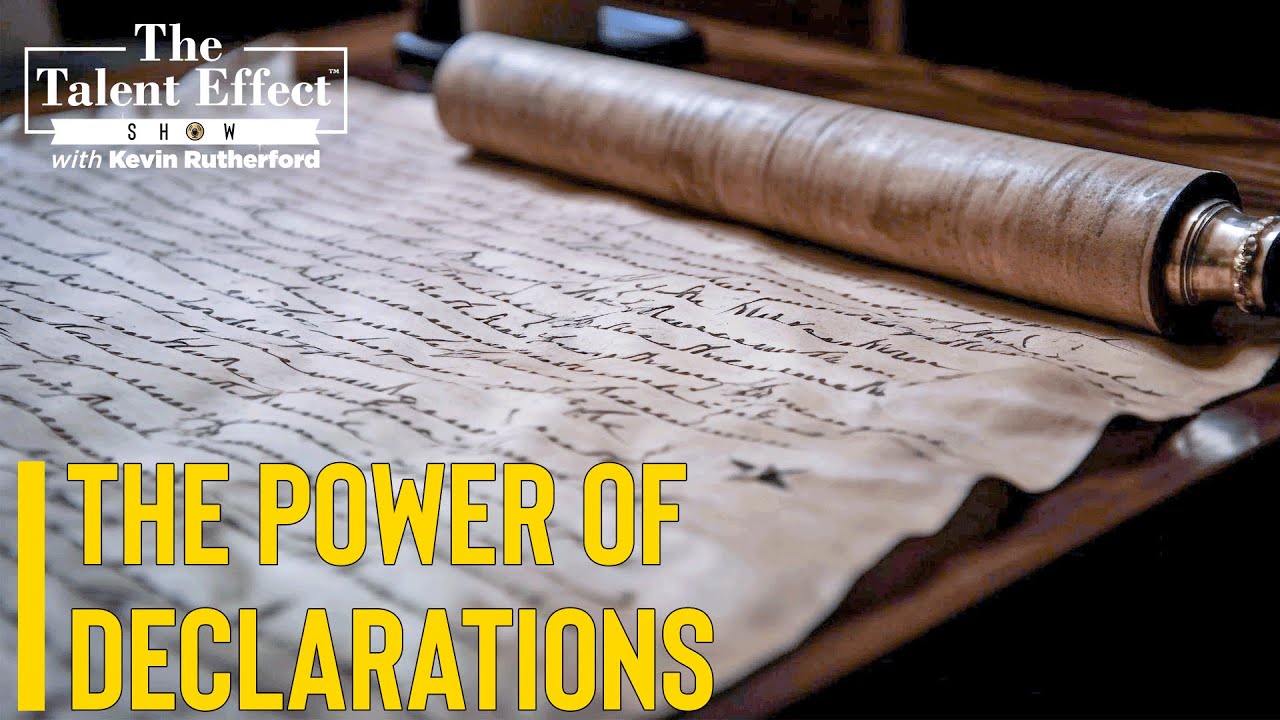 The Power Of Declarations Youtube
