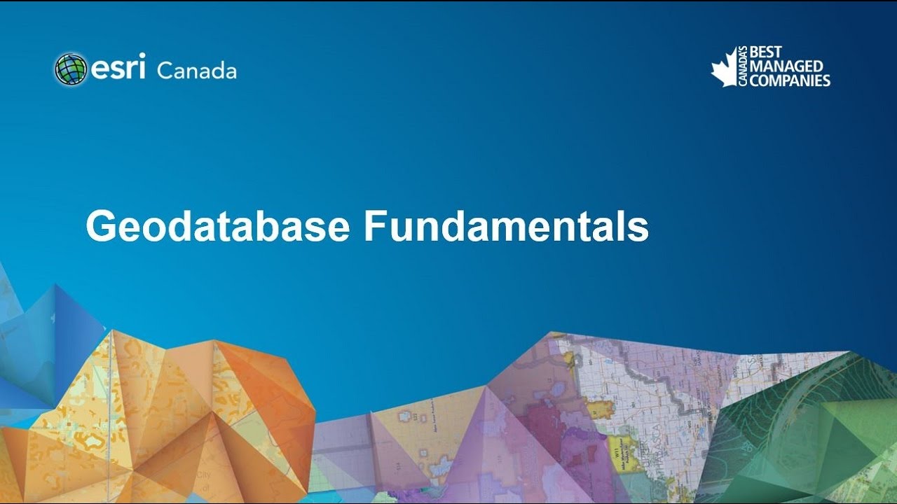 Geodatabase Fundamentals Youtube