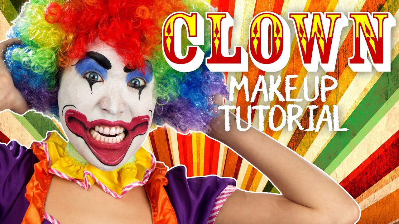 Classic Clown Makeup Tutorial Youtube
