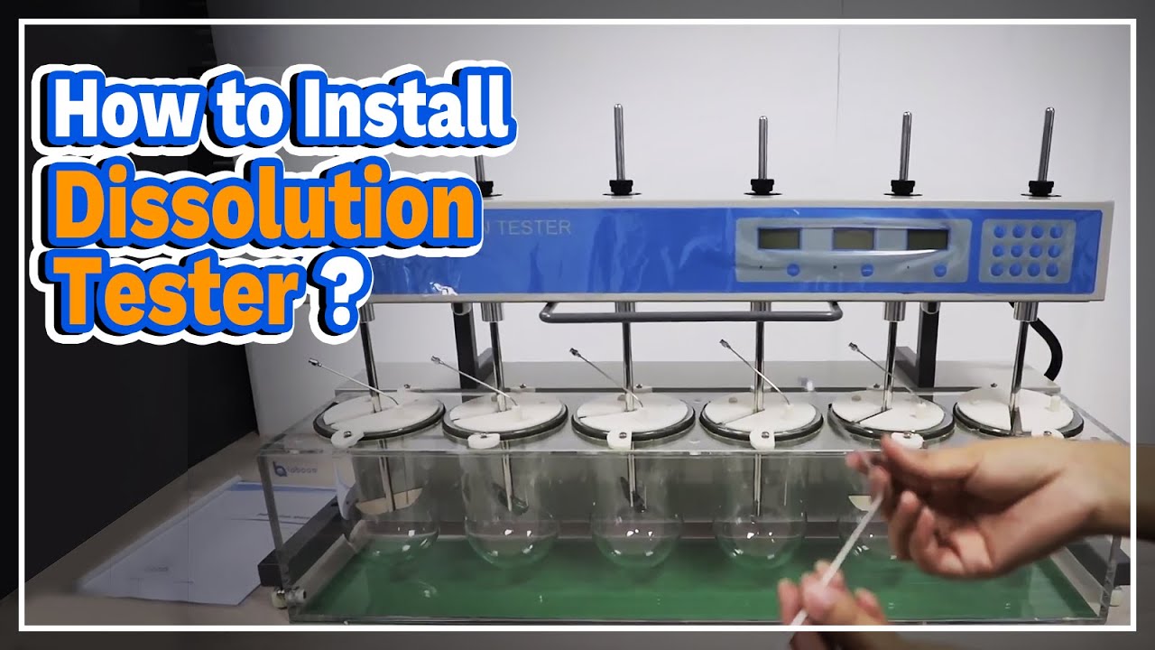 How To Install Dissolution Tester Laboao Youtube