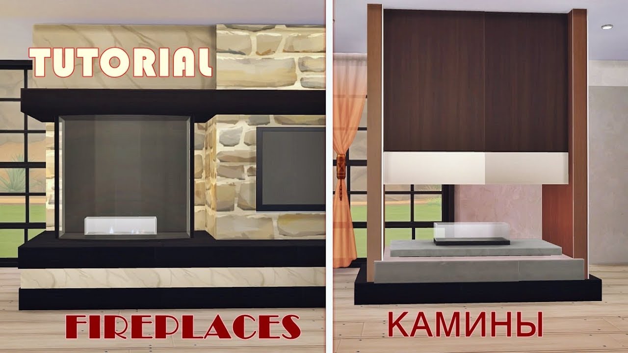 Interior Ideas Tutorial Fireplaces The Sims 4 No Cc Speed