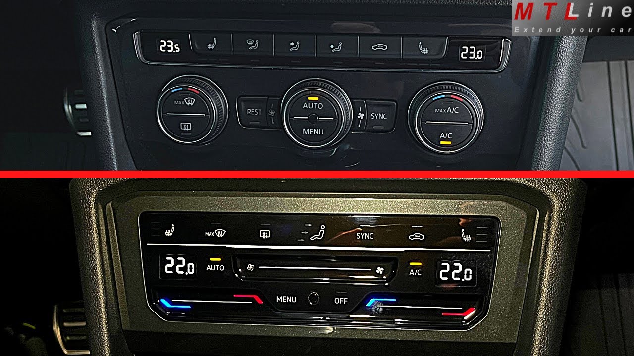 Vw Tiguan 2 My2019 Touch Climatronic Control Panel Retrofit
