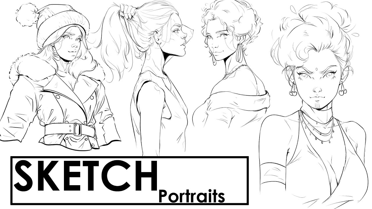 Sketching Step By Step Youtube