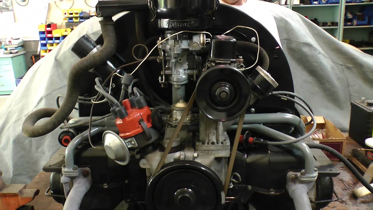 Classic Vw Beetle Bugs How To Check Engine Compression Motor Youtube