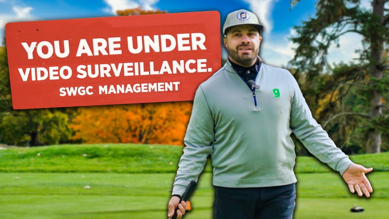 We Ve Never Seen This On A Golf Course Before Youtube