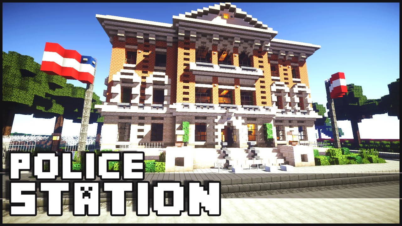Minecraft Police Station Youtube