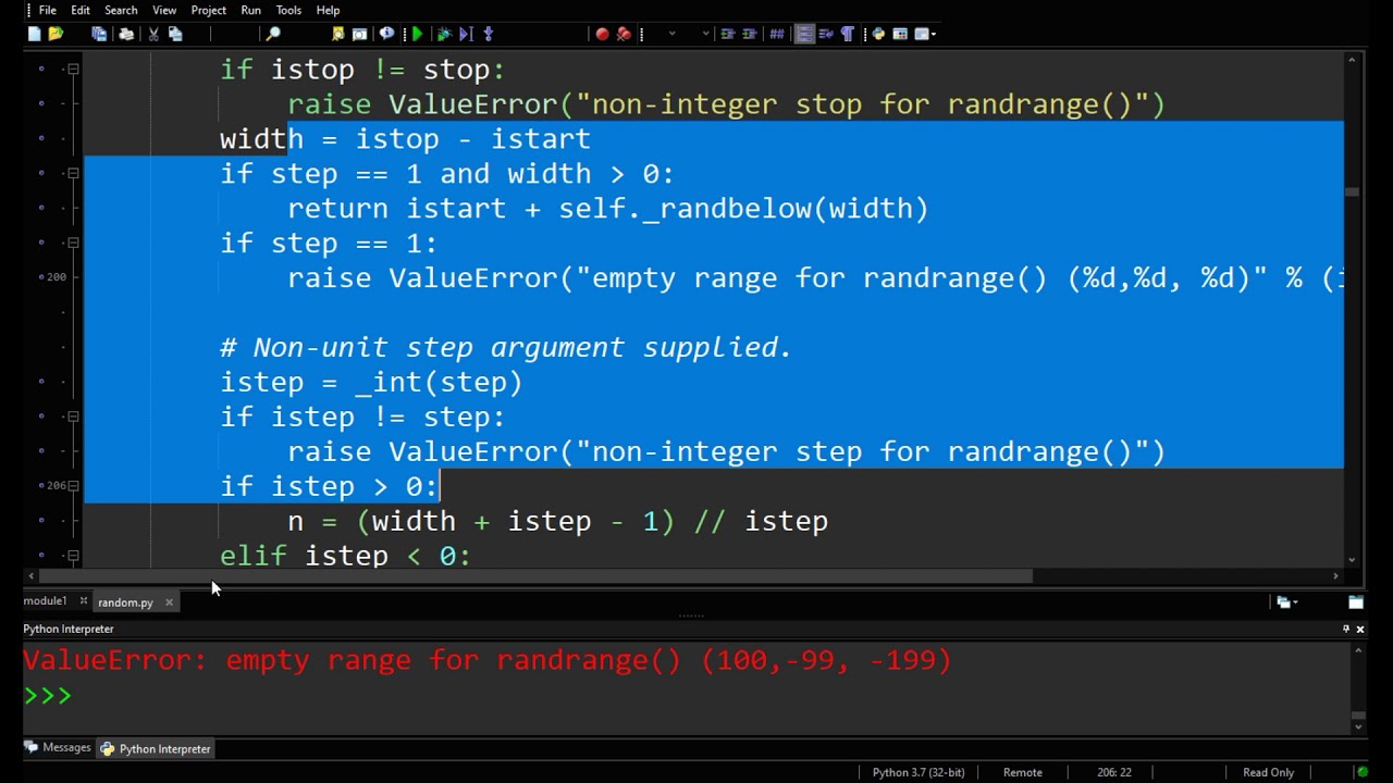 Python Random Youtube