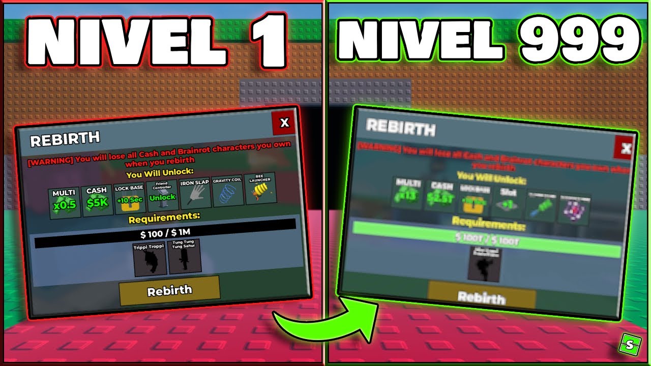 рџ ѕcomo Hacer Rebirth Rapido Y Fгўcil En Steal A Brainrot Youtube