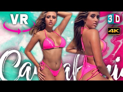 Cute Girl Tries New Micro Bikini In Vr Cannafornia Clothing Virtual