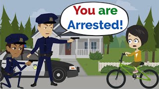 Lisa Is Arrested Basic English Conversation Learn Doovi