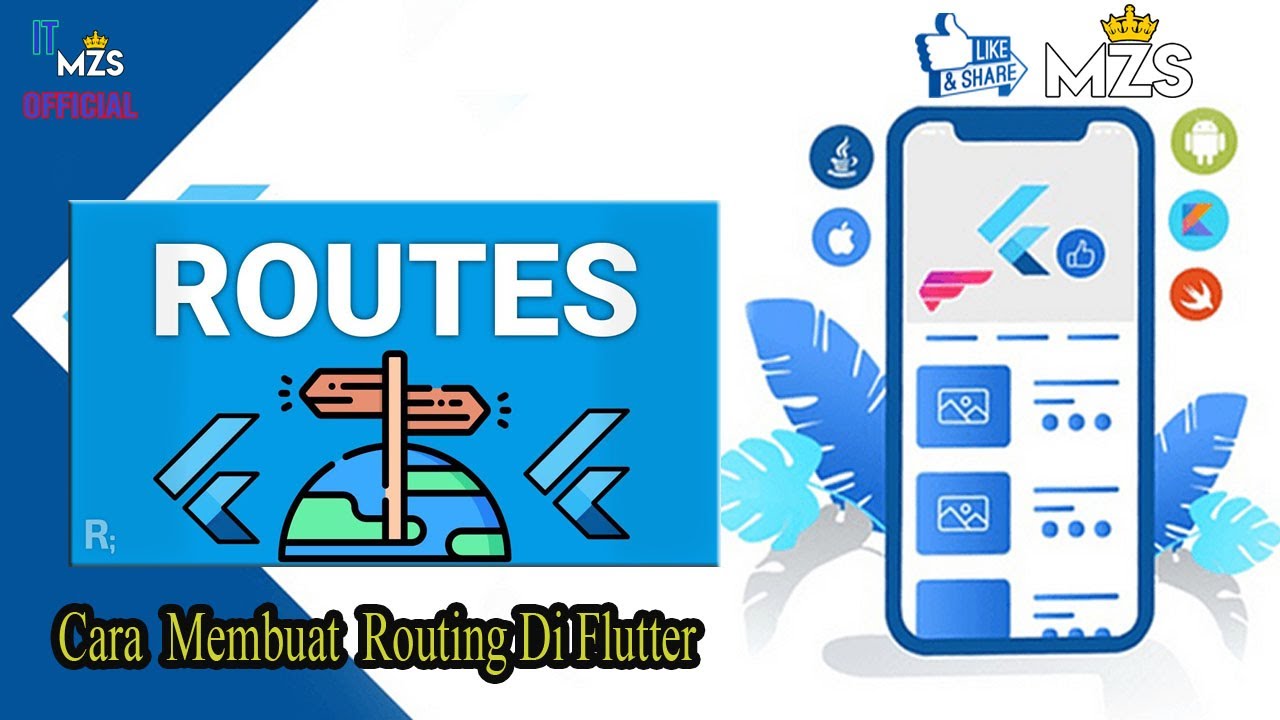 Routing Navigator Dengan Flutter Youtube