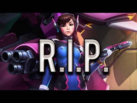 R I P Overwatch D Va Montage Youtube