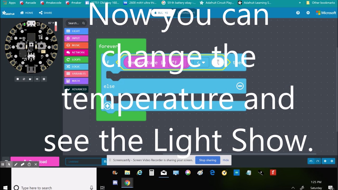 First Lesson Programming Logic Makecode Youtube