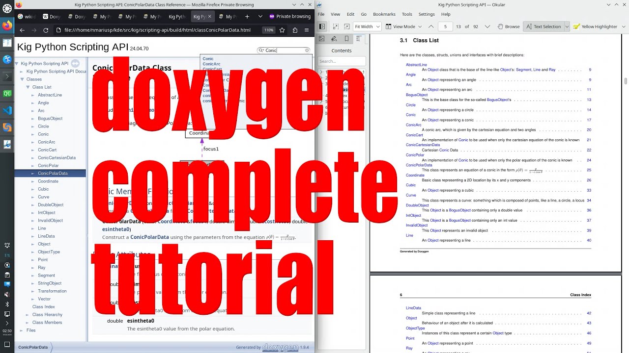 Doxygen Complete Tutorial February 2024 A3228edf Youtube