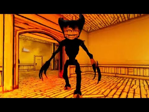 Running From The Ink Demon Roblox Scary Elevator Youtube