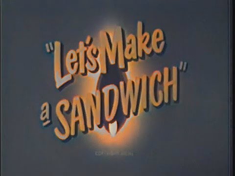 Lets Make A Sandwich 1950 Colorized Youtube