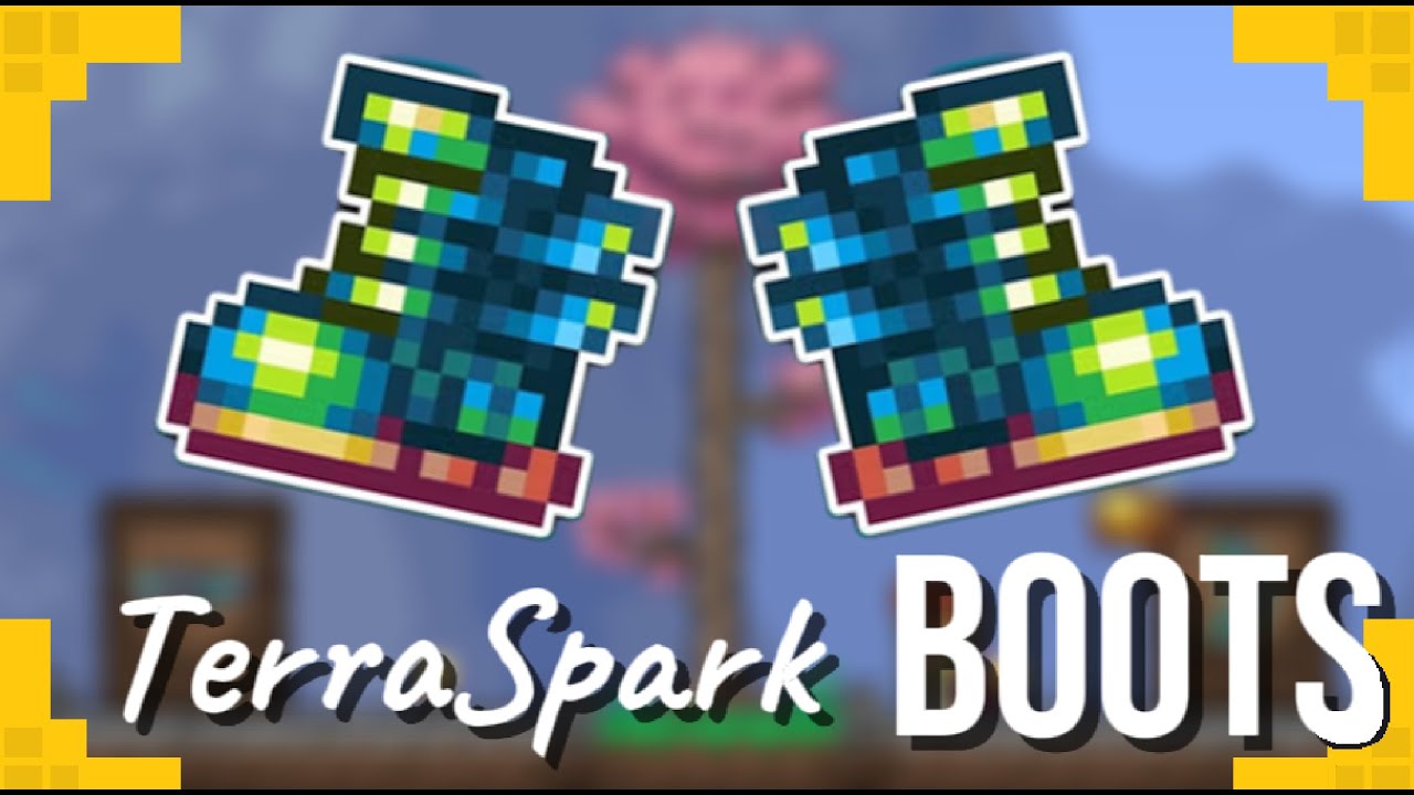 Terraspark Boots Crafting Tree Explained Youtube