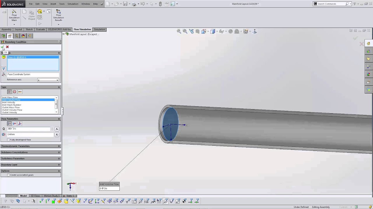 Solidworks Simulation Flow Linear Static Analysis Youtube