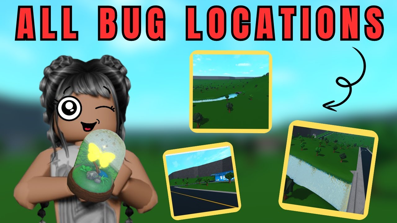 All Bug Locations In Bloxburg Where To Find The Bugs Youtube