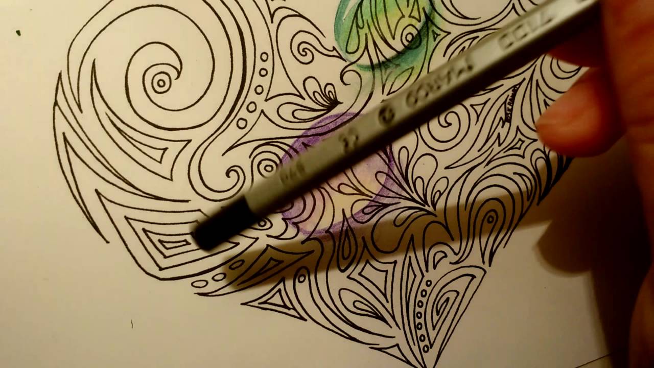 Water Drops In Colored Pencil Youtube
