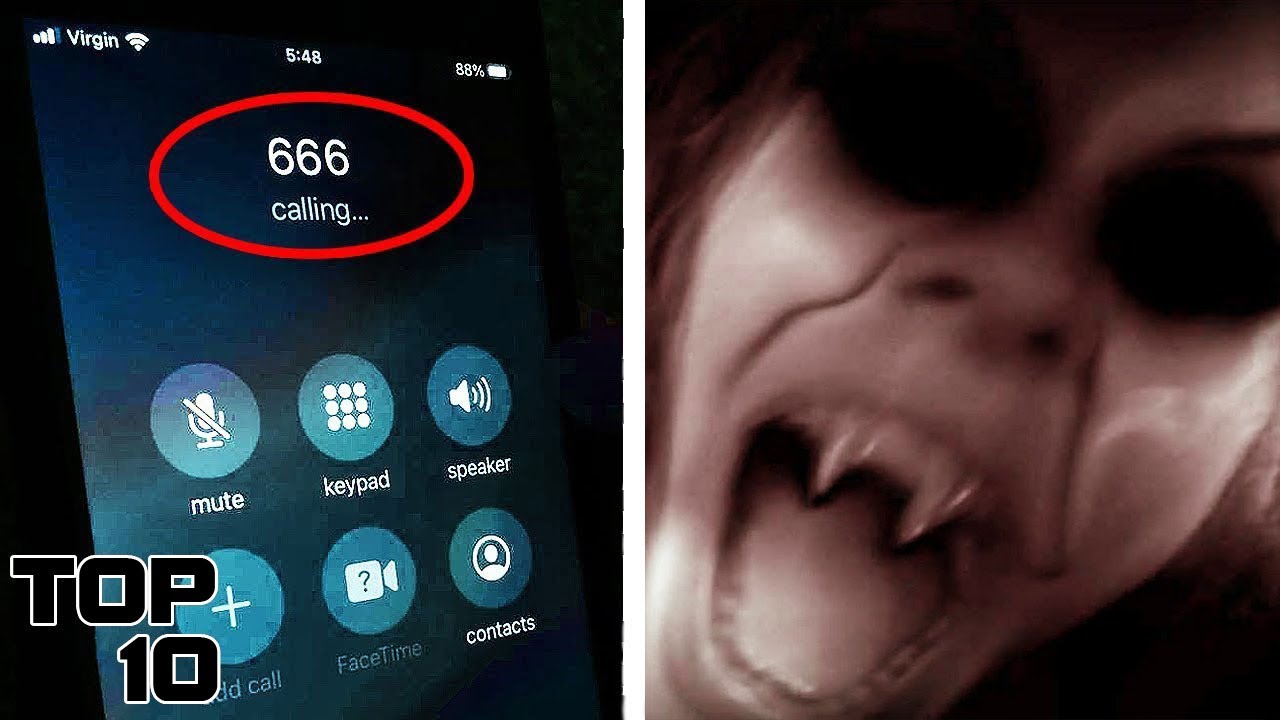 Top 10 Terrifying Phone Numbers You Will Regret Calling Youtube