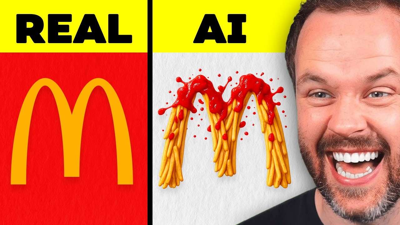 I Made Ai Redesign Famous Logos Youtube