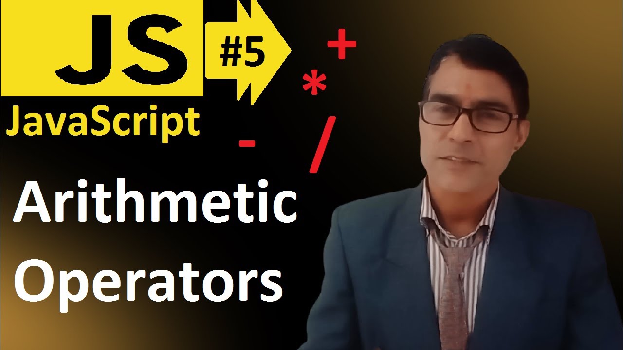Javascript Arithmetic Operators Javascript Basic Lesson 5 Operators
