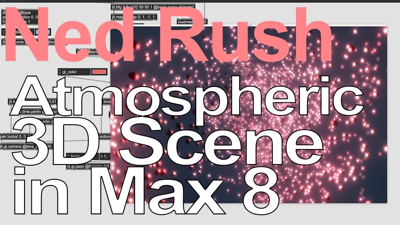 Max Tutorial Atmospheric 3d Scene Ned Rush Youtube