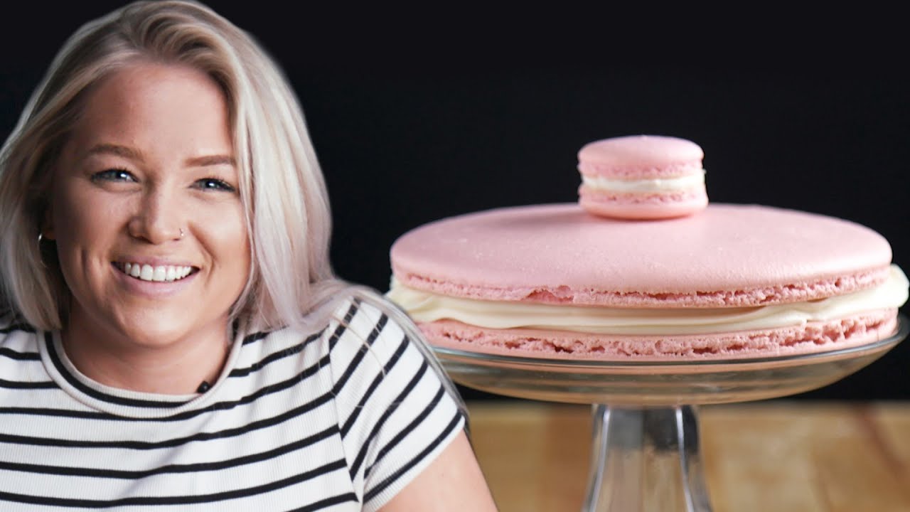 Making A Giant Macaron Behind Tasty Youtube