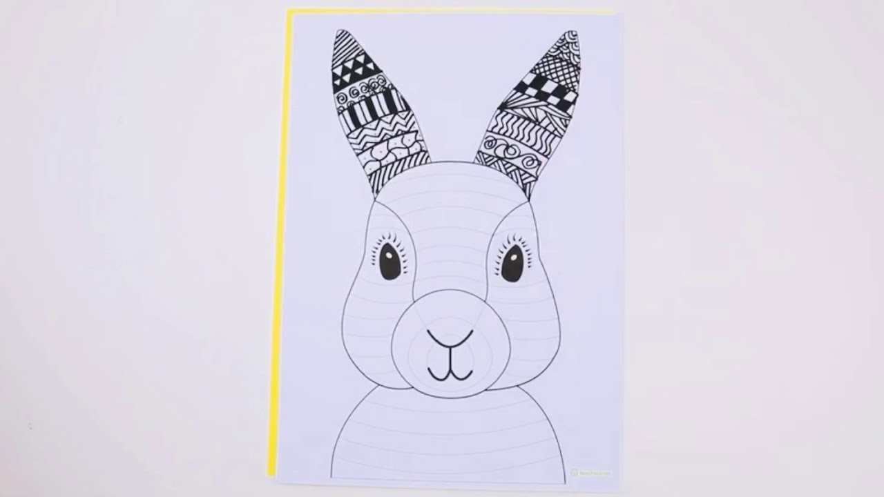Zentangle Patterns Rabbit Youtube