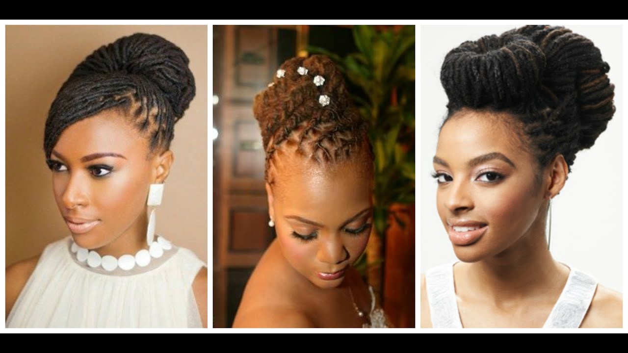 Dreadlocks Updo Hairstyles For Women